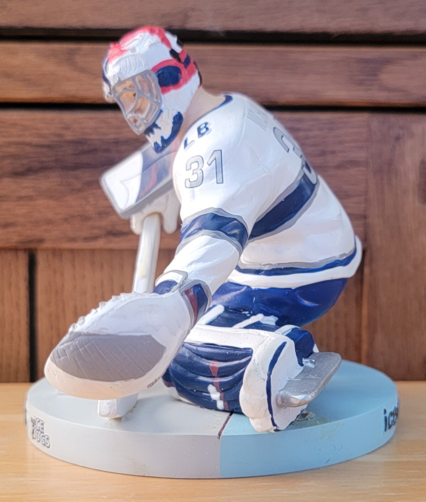 Olivier Michaud Long Beach Ice Dogs ECHL IHL WCHL SGA Figurine NIB | eBay