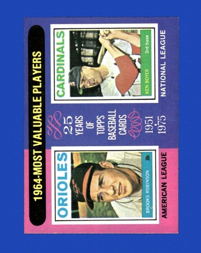 1975 Topps Set-Break #202 1964 Mvp'S NR-MINT *GMCARDS* | eBay