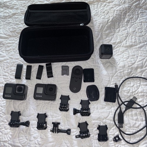 2 GoPro Hero 8 Blacks With Accessories | eBay