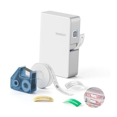 Label Maker for Freezer Labels for Storage Bins, B18 Label Printer with ...