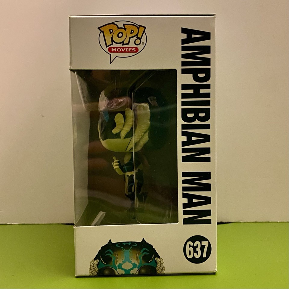 FUNKO POP! MOVIES #637 AMPHIBIAN MAN VINYL FIGURE SHAPE OF WATER 2018 ...