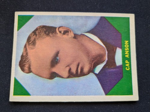 1960 Fleer Baseball Greats # 44 Cap Anson (HOF) - Chicago Cubs (VG/EX ...