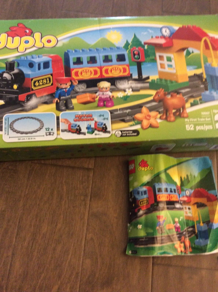 LEGO 10507 - DUPLO, Train: My First Train Set - w/ Original Box | eBay