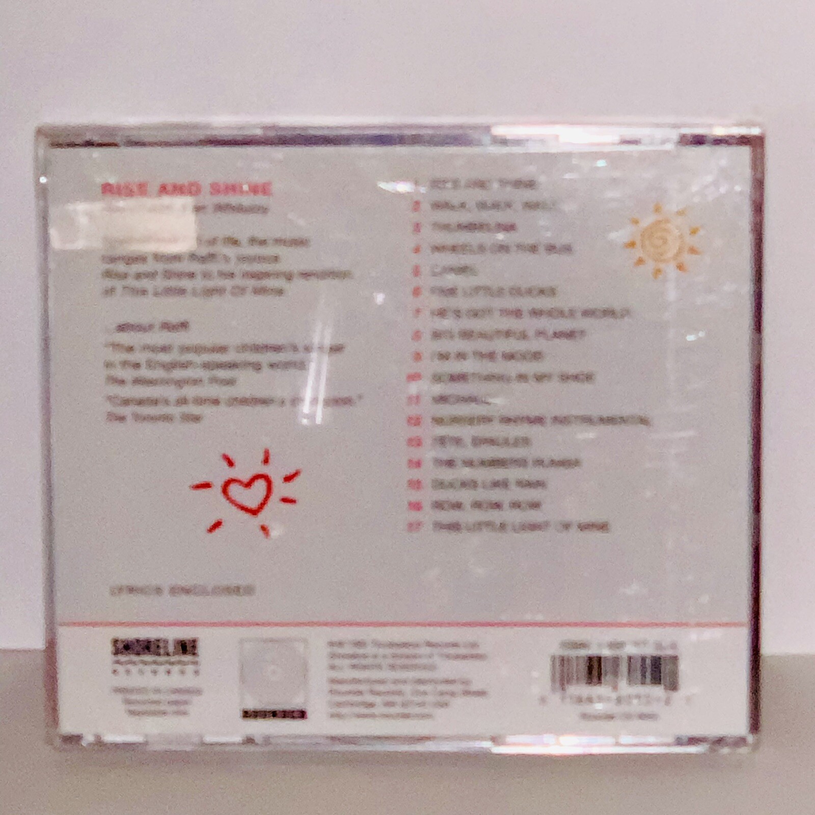 Factory Sealed (shrink wrapped) Rise and Shine by Raffi CD 11661805521 ...