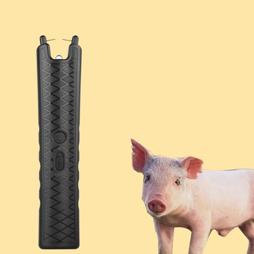 23cm Handheld Electric Pig Repeller Pig Cattle Animal Repeller with LED ...