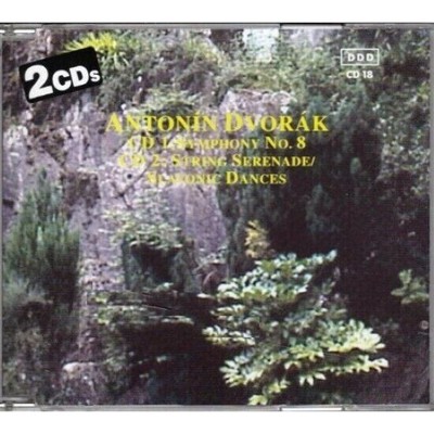 Antonin Dvorak - Symphony No. 8 & String Serenade Slavonic Dances (2 CD ...