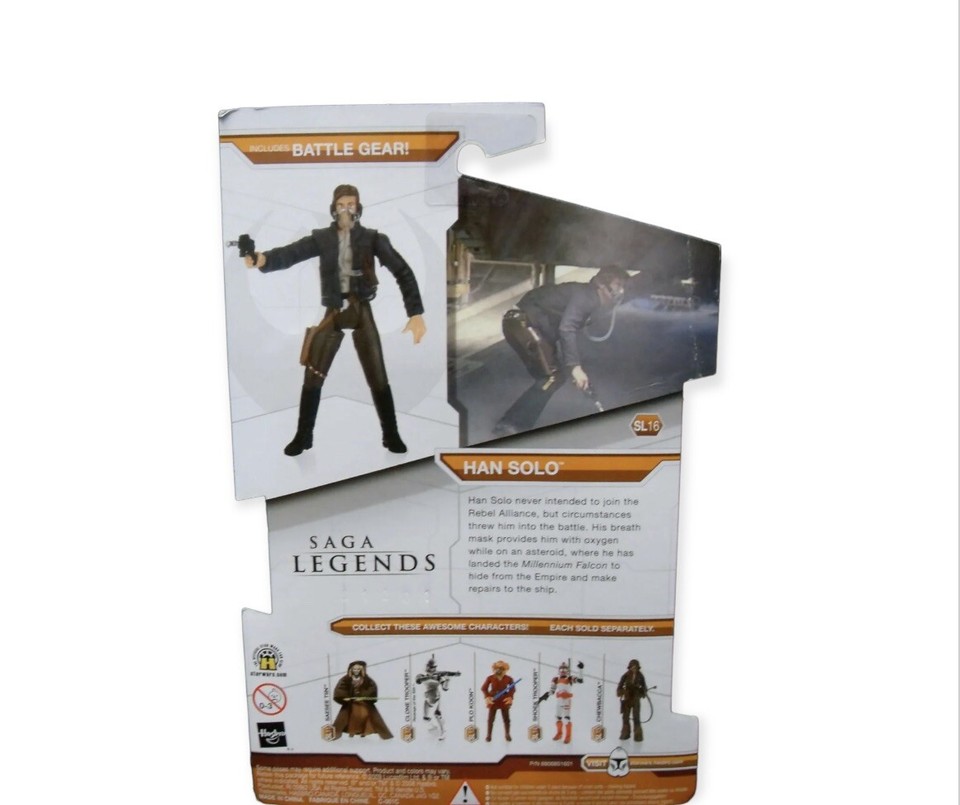 2009 Star Wars Legacy Collection SL16 Han Solo Mint in Package | eBay