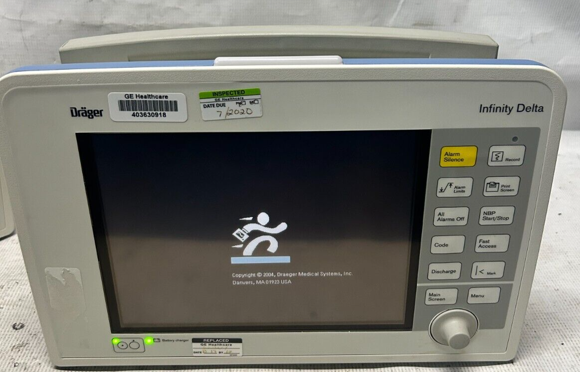 Lot of 2 Drager Infinity Delta Monitors MS18597 | eBay