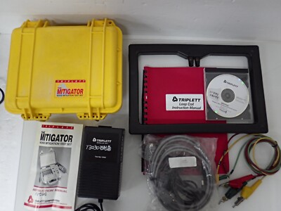 Triplett 3230 Mitigator, Noise Mitigation Test Set,Loop Coil, Test Lead ...