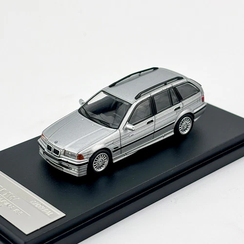 Mortal 1:64 Silver BMW E36 ALPINA B8 Wagon Model Diecast Alloy Car Toys ...