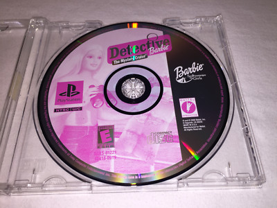 Detective Barbie Mystery Cruise (Playstation PS1) Game in Plain Case ...