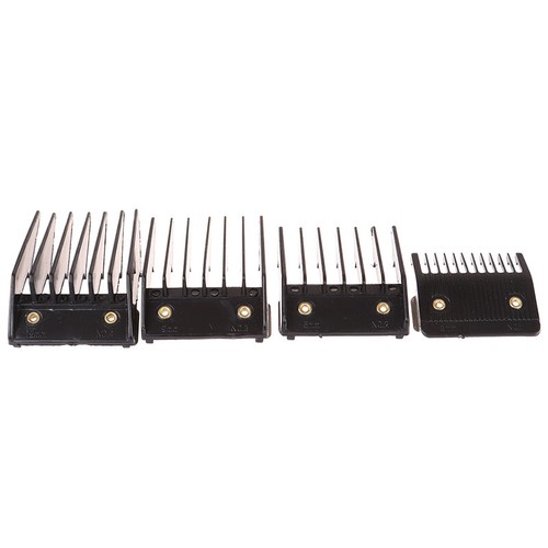 4Pcs Universal Cut Clipper Limit Comb Guide Attachment Size Barber ...