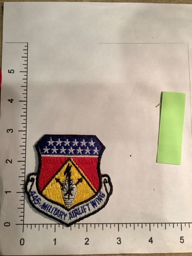 U.S.A.F. 445TH AIRLIFT SQUADRON PATCH | eBay