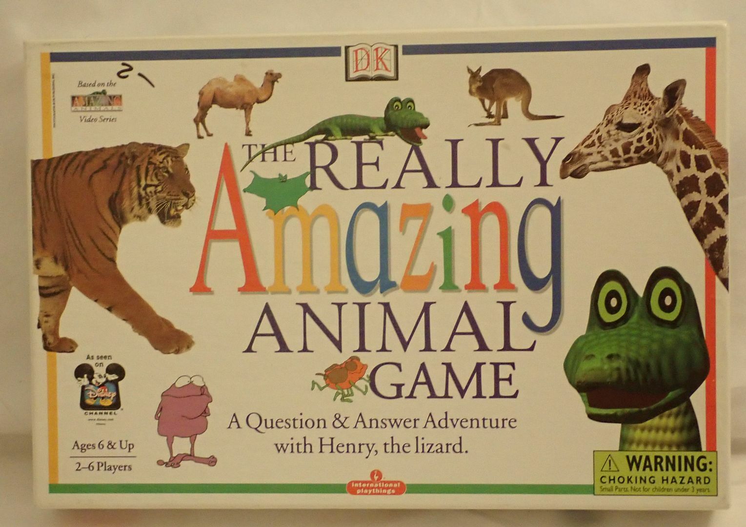 THE REALLY AMAZING ANIMAL GAME A Q&A Adventure With Henry the Lizard ...