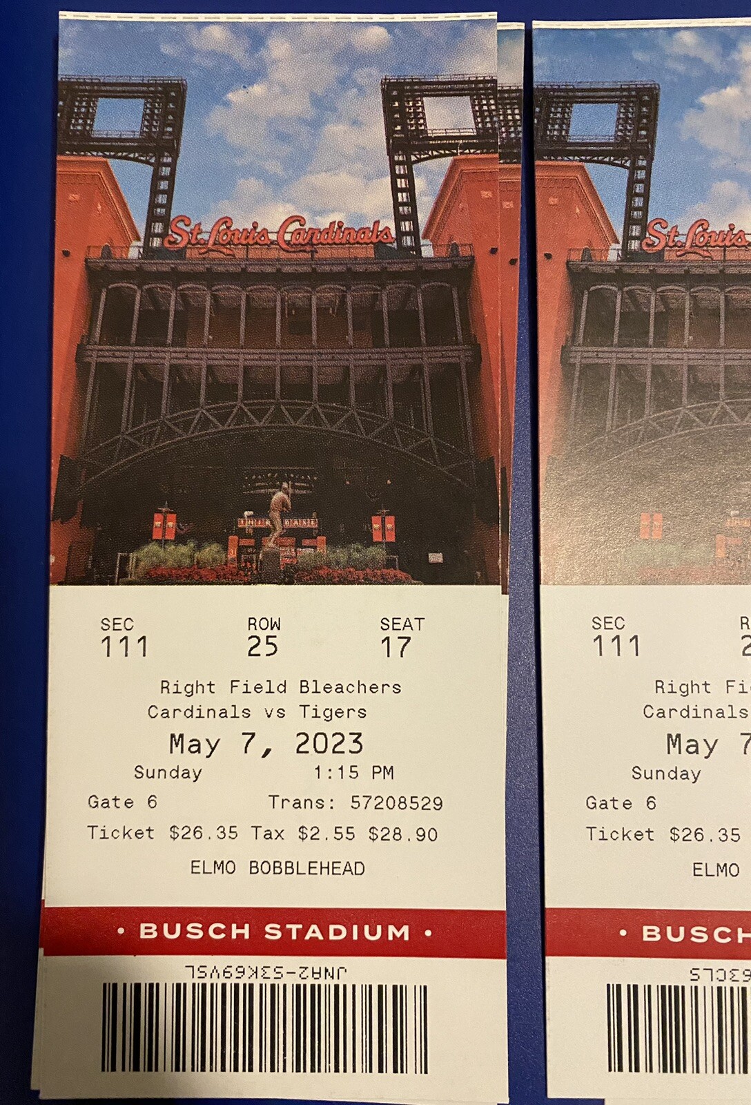 MIGUEL CABRERA 3100 HIT TIGERS ST. LOUIS CARDINALS TICKET STUB: 5-7-23 ...