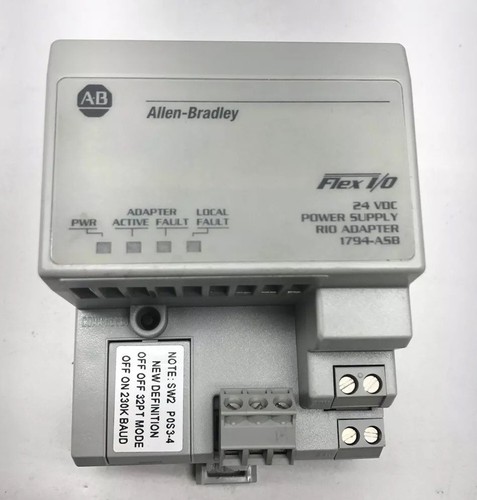 1794-ASB E ALLEN BRADLEY FLEXLOGIX CLEAN AND WORKING REMOTE I/O RIO ...