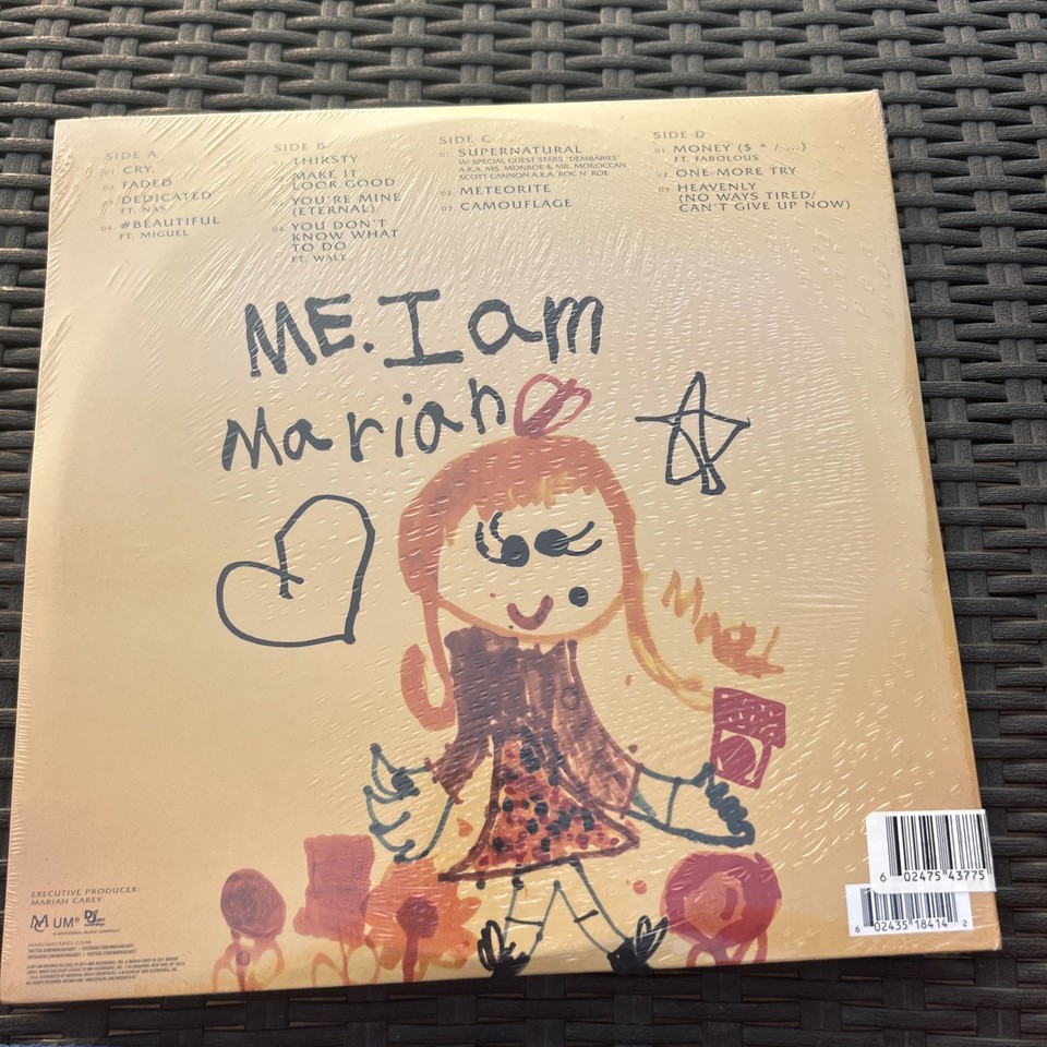 Mariah Carey Amazon Music Exclusive Vinlyl Record Me I Am Mariah New ...