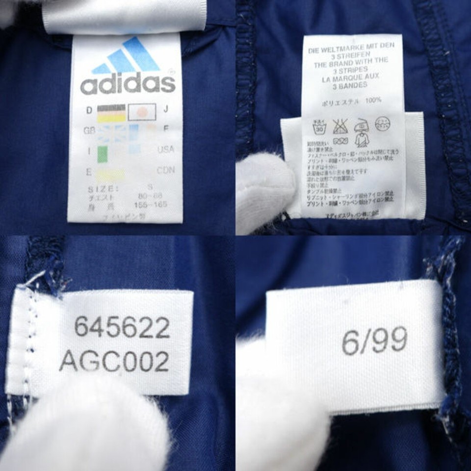 adidas Hoodie Navy X Orange Size S 645622 AGC002 Men's Men Boys Used ...