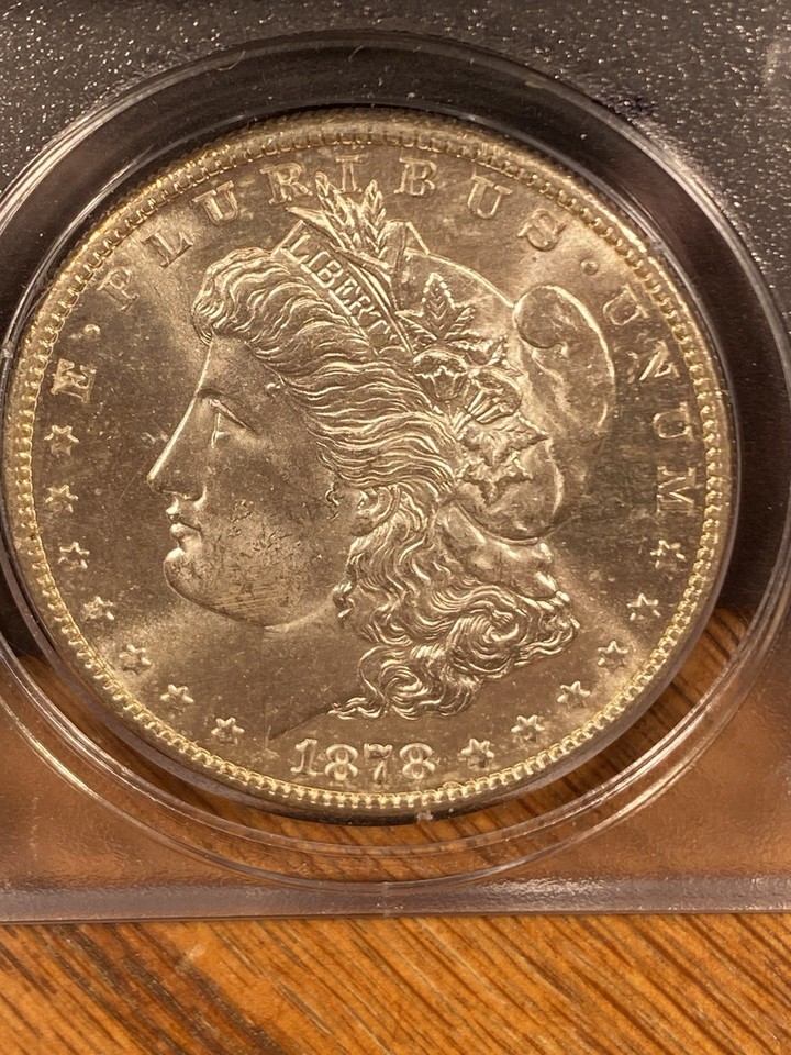 1878-S MORGAN SILVER DOLLAR PCGS MS63 OLD GREEN HOLDER RATTLER OGH! | eBay