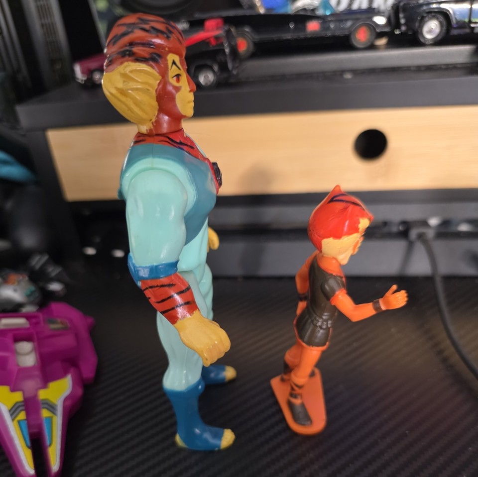 LJN Vintage V2 Thundercats RARE YOUNG TYGRA And Wily Kat Wilykat ...