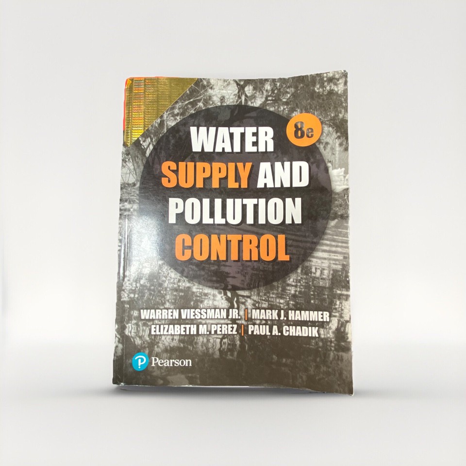 Water supply and Pollution Control - Paperback By Viessman Jr , Warren ...