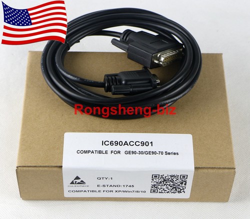 IC690ACC901 90 Mini Converter Kit Programming Cable RS-485/RS-232 for ...