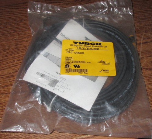 Turck PKG 4Z-10/S90/S618 'picofast' M8 Connector Straight Female New ...