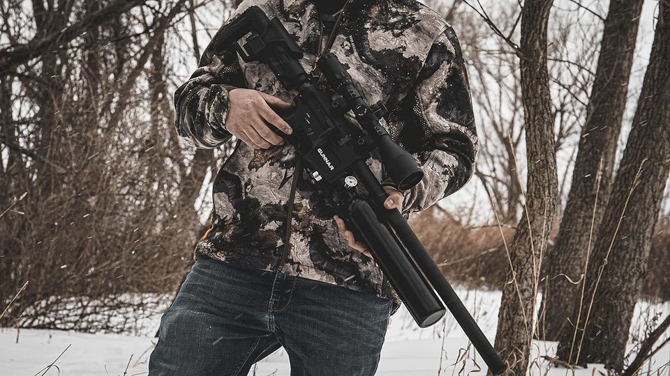 Benjamin Gunnar PCP Powered Multi-Shot Side Lever .22 Caliber PCP Air ...