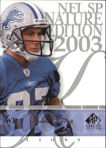 2003 SP Signature #129 David Kircus RC /750 - NM-MT | eBay