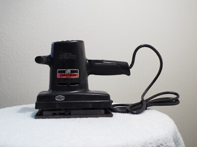Vintage Sears Craftsman Pad Sander Dual or Orbital Motion 1/5 ...