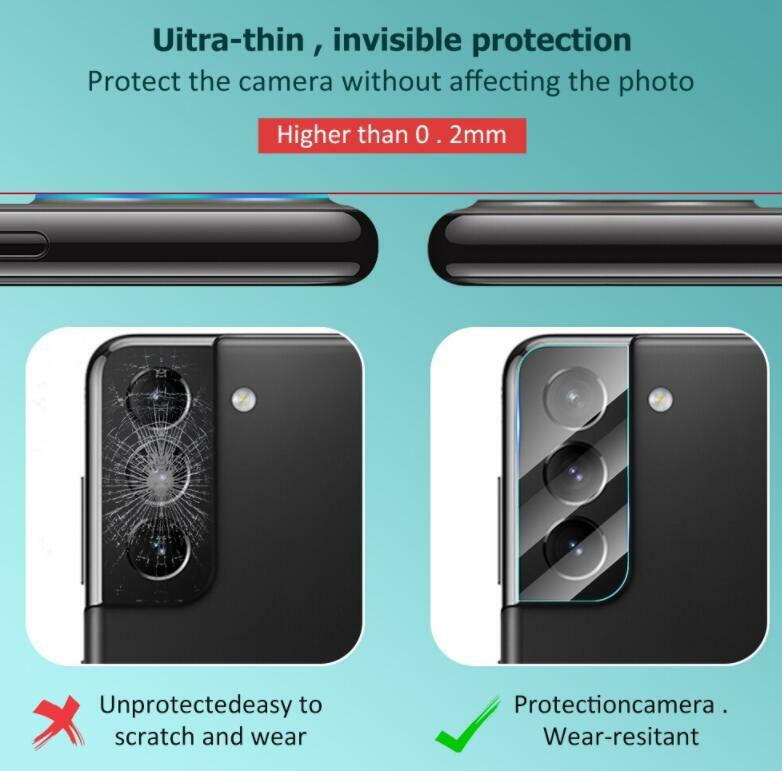 For Samsung Galaxy S21 Plus S21+ Ultra 5G Camera Lens Tempered Glass ...