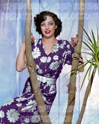 MARIE WINDSOR Aloha Dress #1 | Sexy Cheesecake 8x10 COLOR Photo by CHIP ...
