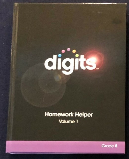 Digits Homework Helper Volume 1 Grade 8 by Prentice-Hall Staff (2013 ...