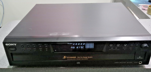 Sony CDP-CE375 5 Disc CD Compact Disc Changer Player - Audiophile | eBay