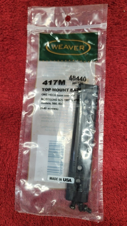 Weaver Bases / Rail for Optics Mounting with Screws for Various ...