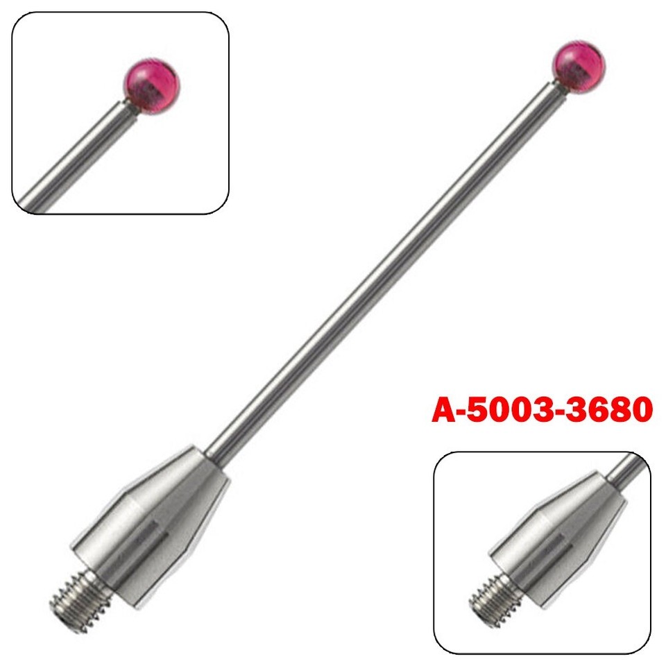 Cmm Touch Probe Stylus Ceramic Stem Thread 3mm Tip 50mm Long A-5003 ...