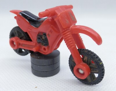 Plastic REMCO Motocross Dirt Bike Red Motorcycle 2.75" Long | eBay