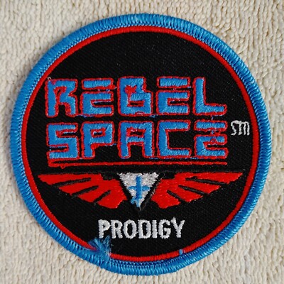 Vtg 1992-95 Rebel Space Prodigy Online Game Winner Cloth Patch Lord ...