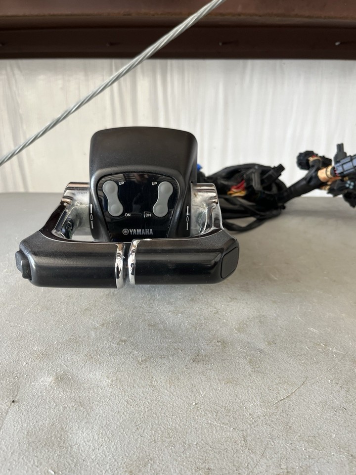 Yamaha Outboard Dual Engine Digital Control 6X6 | eBay