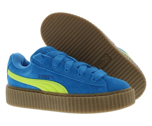 Puma Creeper Phatty Suede Womens Shoes Size 6, Color: Speed Blue/Lime ...