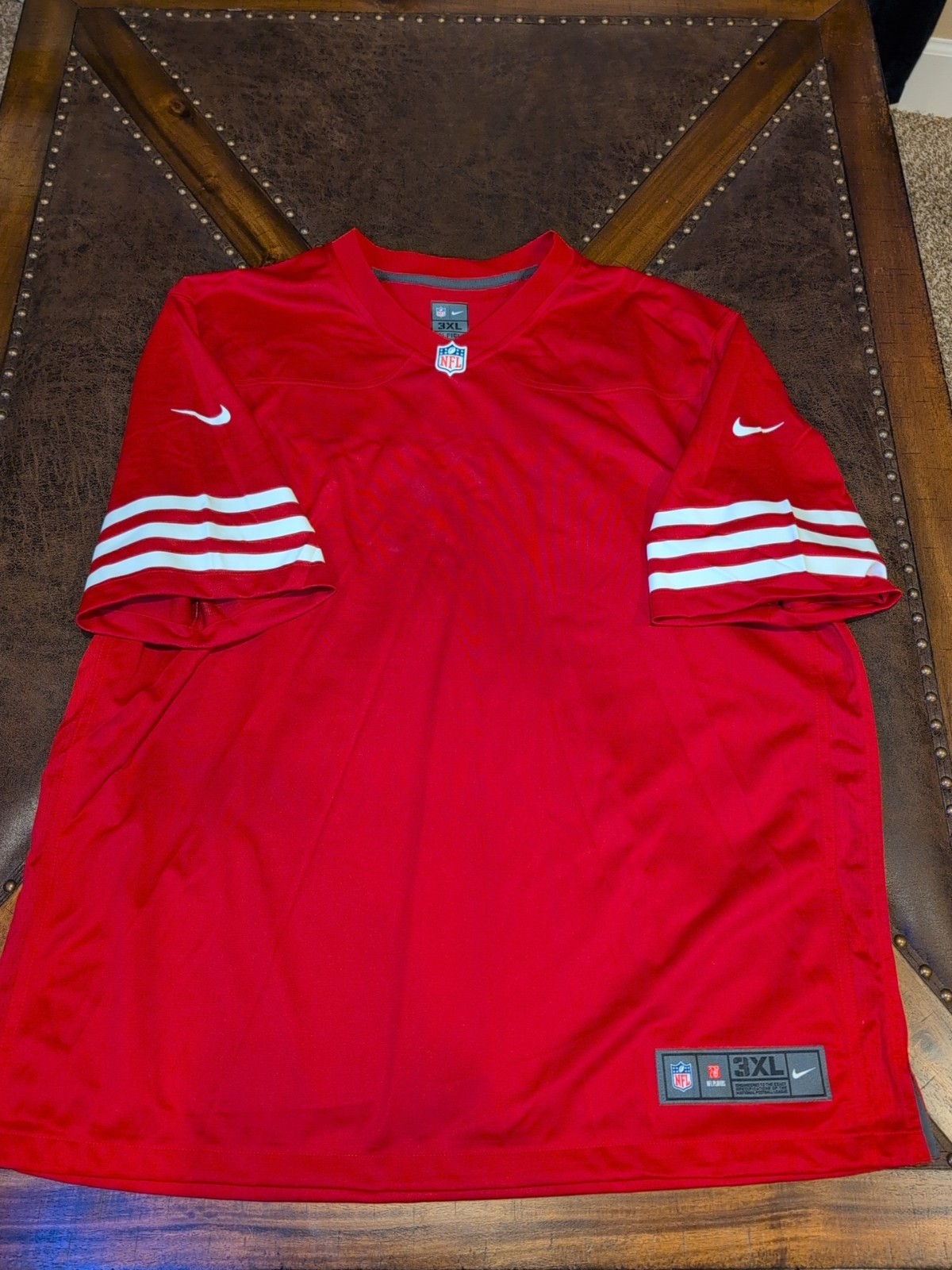 San Francisco 49ers Customize-able Nike On Field Jersey Red Sz 3XL | eBay