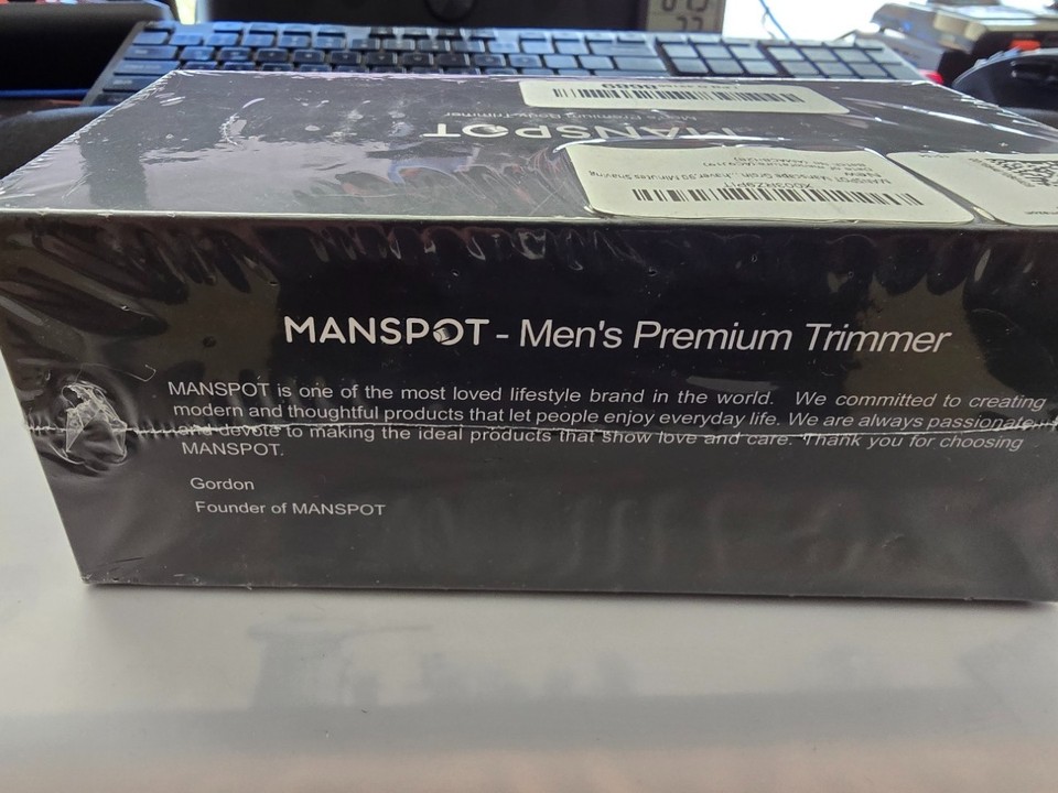 MANSPOT Manscape Groin & Body Hair Trimmer for Men, Electric Ball Pubic ...