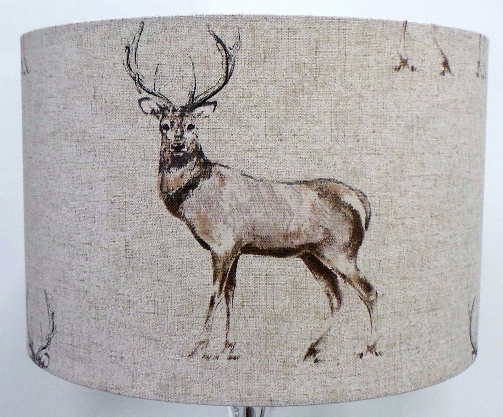 Glencoe Stag Lamp Shade Stag Fabric Lampshade Stag Table Lamp Shades ...
