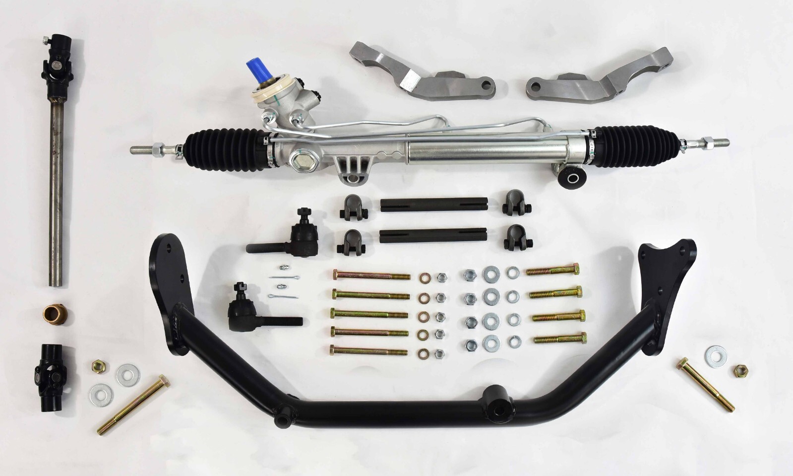 1955 1956 1957 chevrolet rack and pinion changeover with intermediate ...