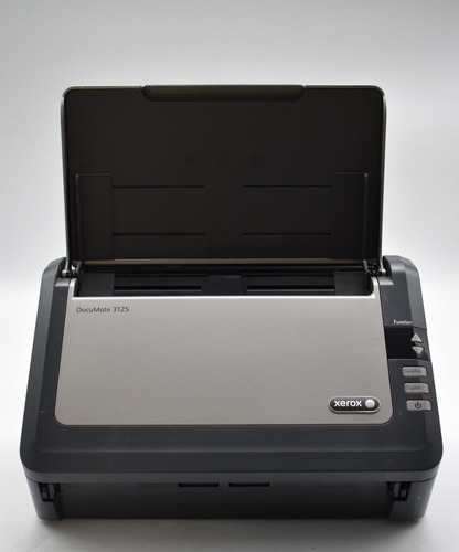 Xerox DOCUMATE 3125 Duplex Document Scanner NO Pwr Adapter/ Output tray ...
