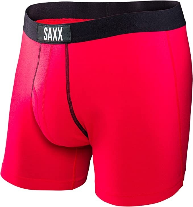 Saxx L142905 Mens Red 24-Seven Fly Boxer Briefs Size XL | eBay