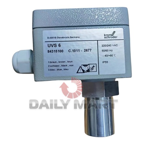 New In Box UVS6 Burner Flame Detector Flame UV Sensor For Burner #A6-40 ...