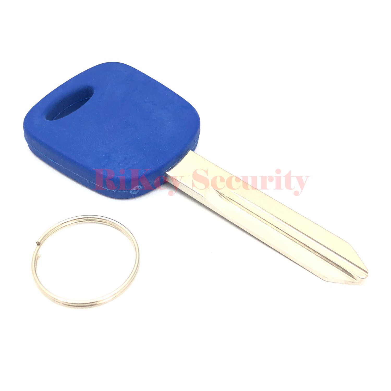 Blue Transponder Chip Car Blank Key Replacement For Ford Lincoln H72 ...