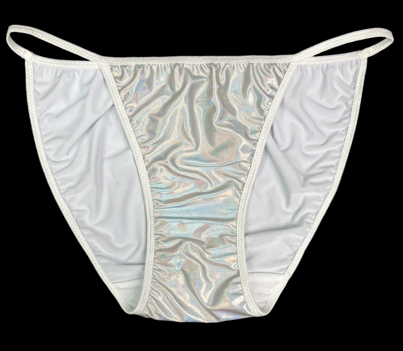Second Skin String Bikini Holographic L - Gem