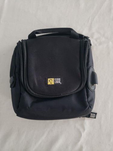 Case Logic CD PLAYER Compact CARRYING Case Black Audio Input Output ...